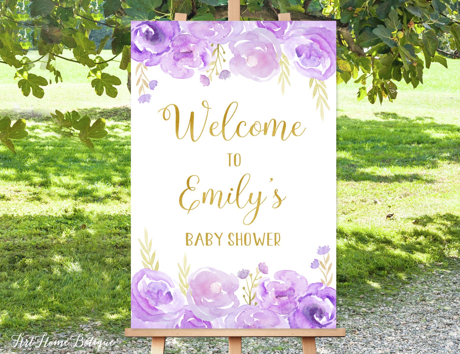 Baby Shower Welcome Sign Welcome to Baby Shower Sign | Etsy