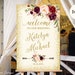 Welcome Wedding Sign, Ivory Welcome to Our Wedding Sign, Large Welcome ...