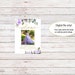 Purple Sweet Sixteen Welcome Sign, Photo Birthday Welcome Sign, Purple ...
