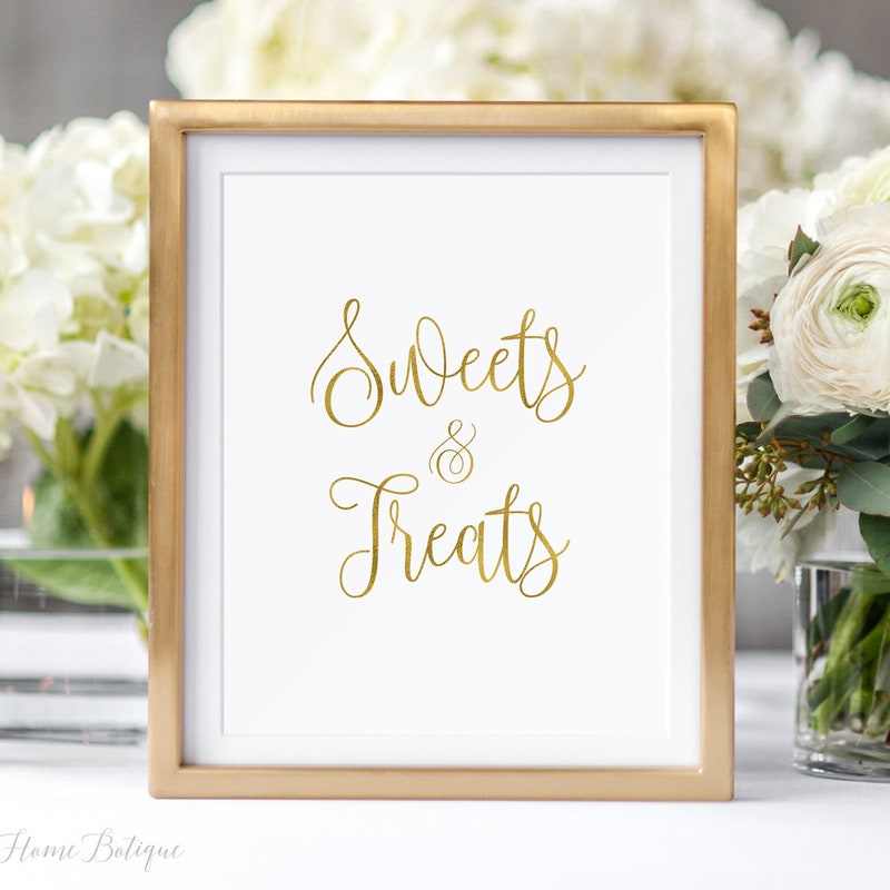 Sweets Sign - Etsy