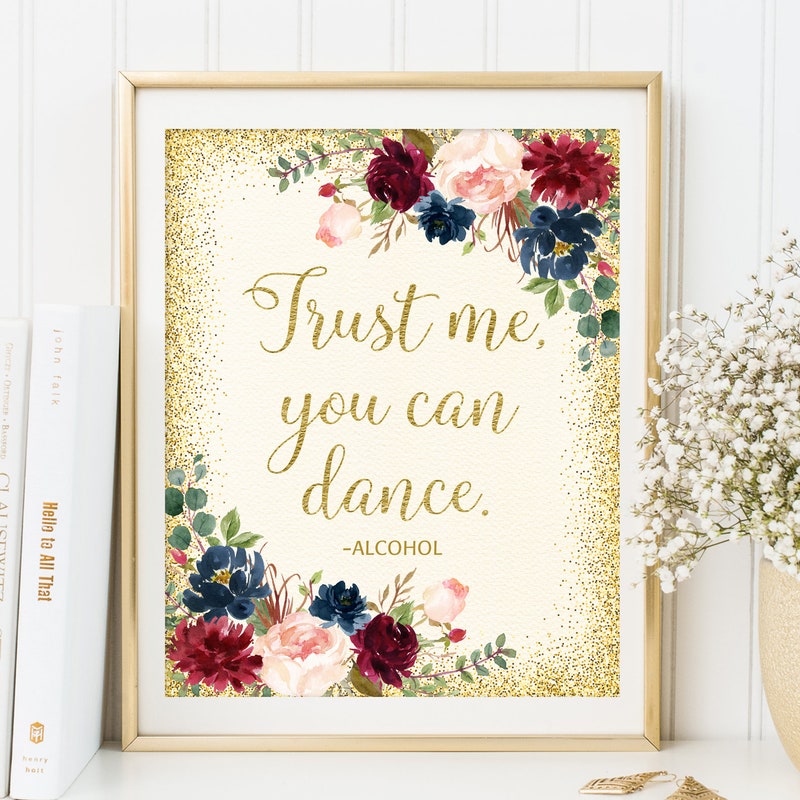 You Can Dance Sign - Etsy