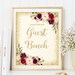 Guest Bench Sign, Please Sign Our Guest Bench, Wedding Guest Book Sign ...