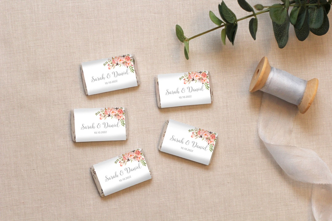 Mini Candy Wrappers, Wedding Candy Wrappers, Birthday Candy Wrappers ...