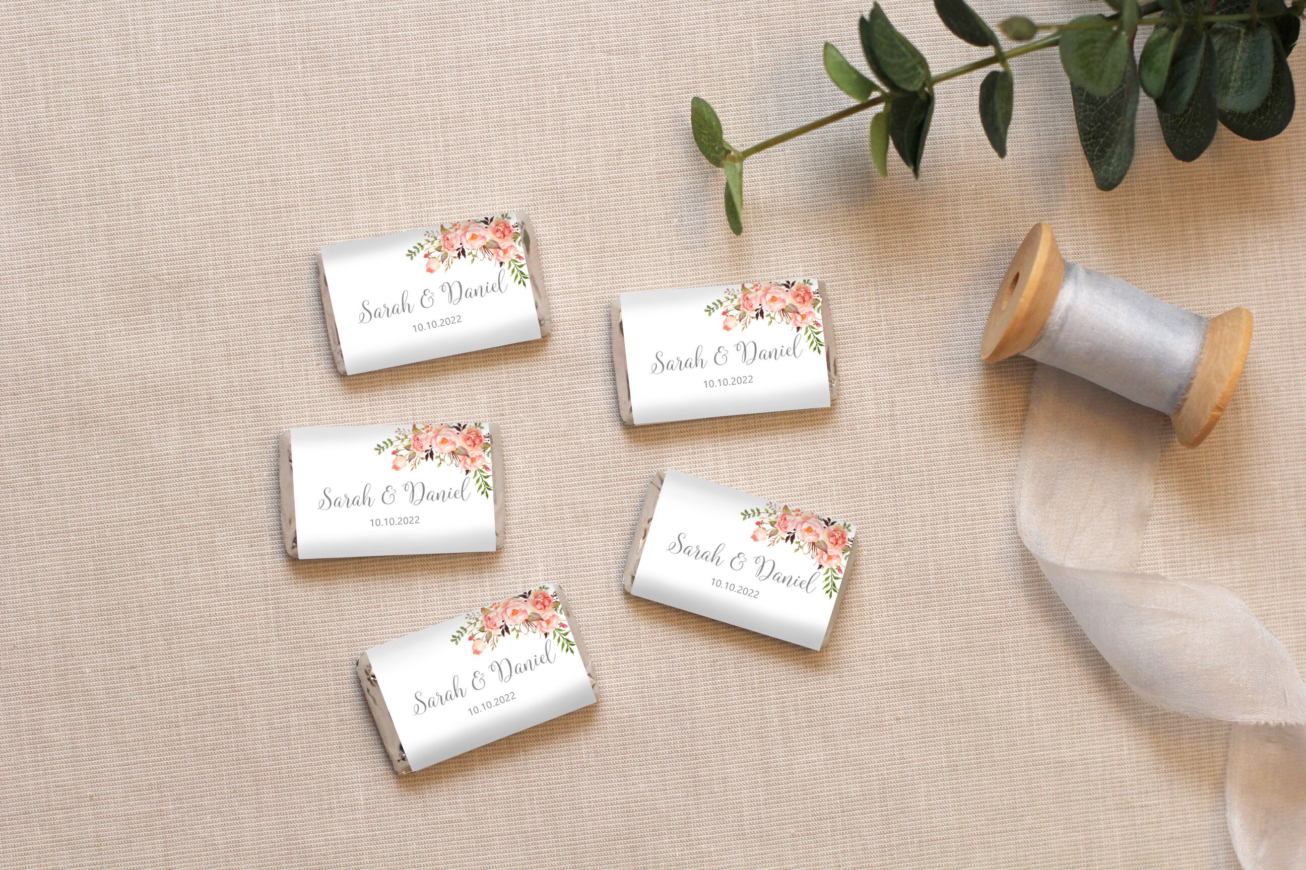 Mini Candy Wrappers Wedding Candy Wrappers Birthday Candy - Etsy