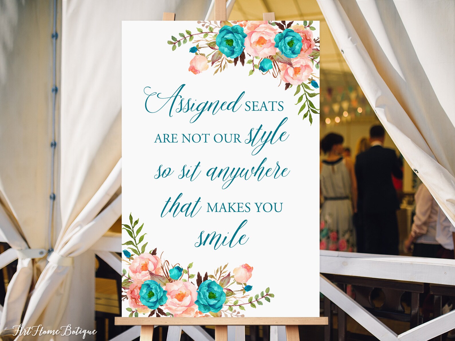 Assigned Seats Sign Assigned Seats Are Not Our Style So Sit | Etsy