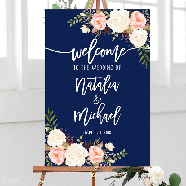 Coral Navy and White - Etsy