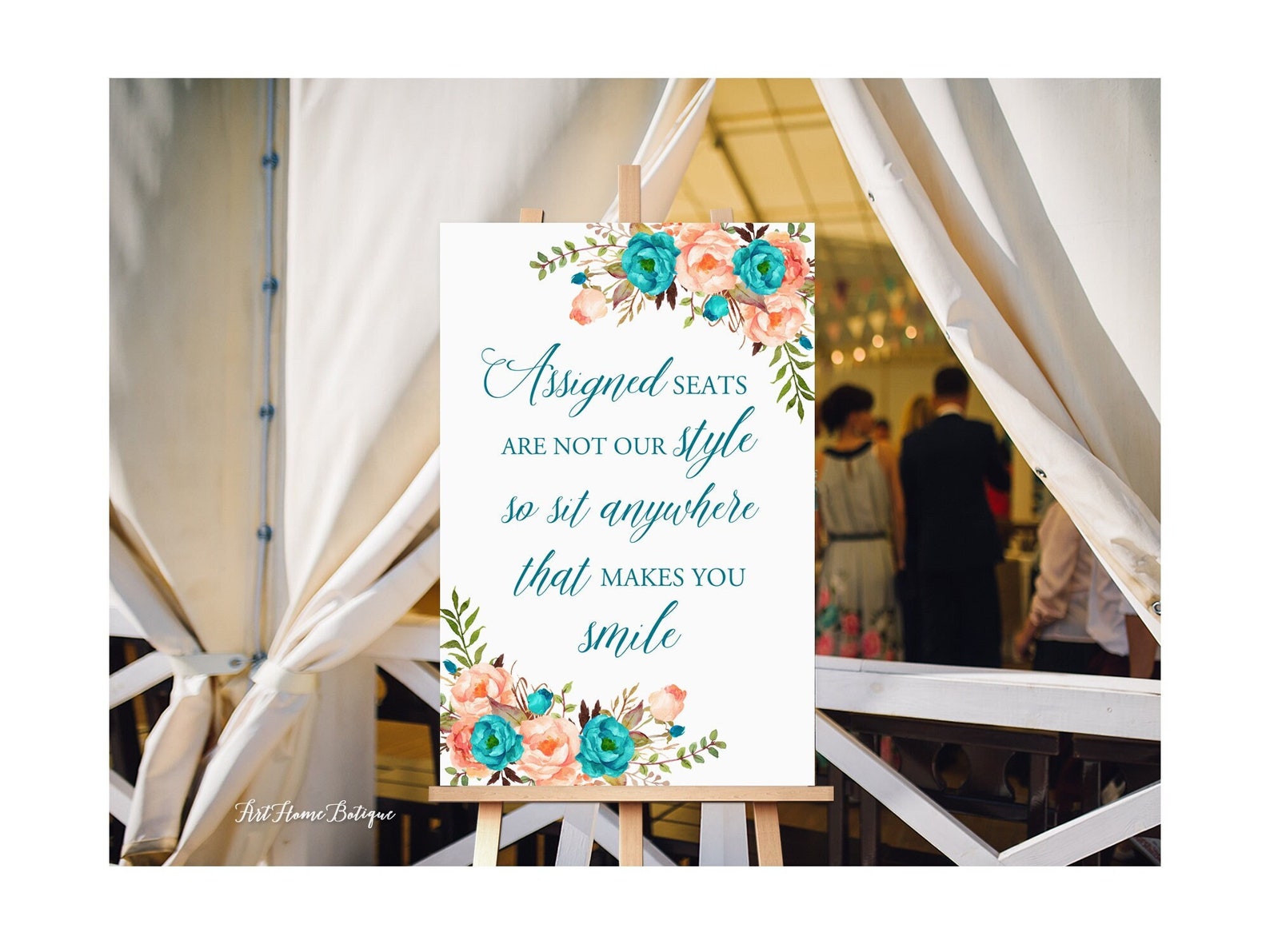 Assigned Seats Sign Assigned Seats Are Not Our Style so Sit - Etsy