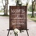 Rustic Wedding Vow Renewal Sign We Still Do Sign Rustic - Etsy