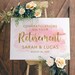 Pink Gold Retirement Celebration Sign Watercolor Retirement - Etsy