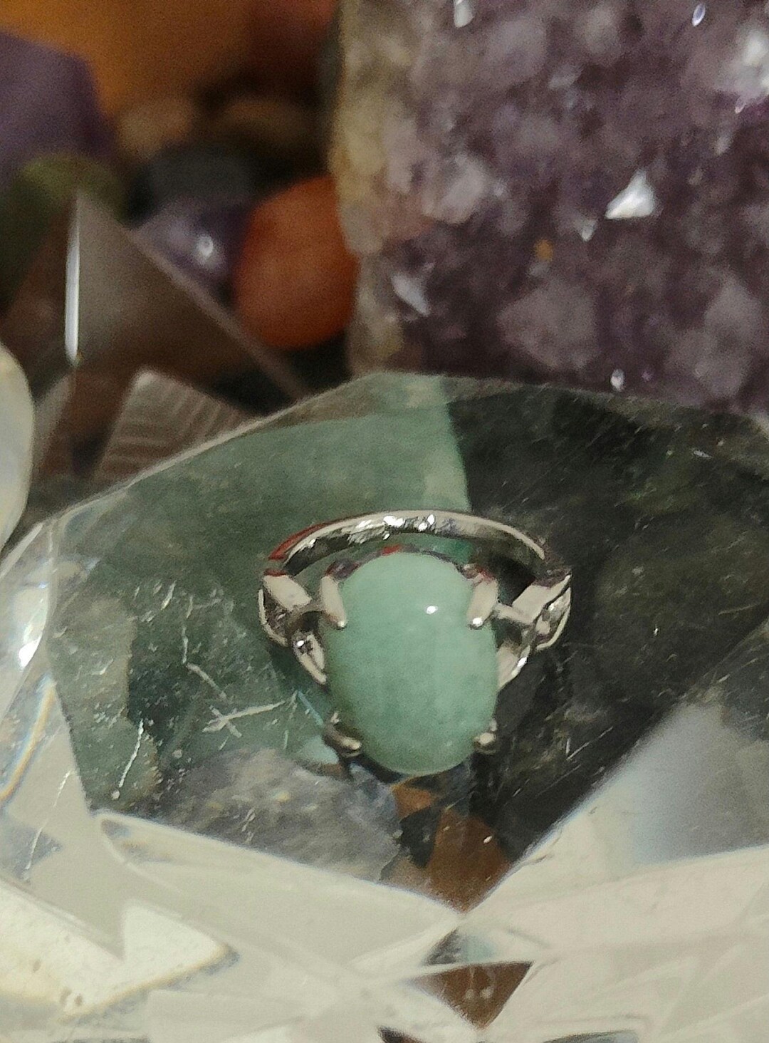 Marid Djinn Ring With Recharging Bag - Etsy