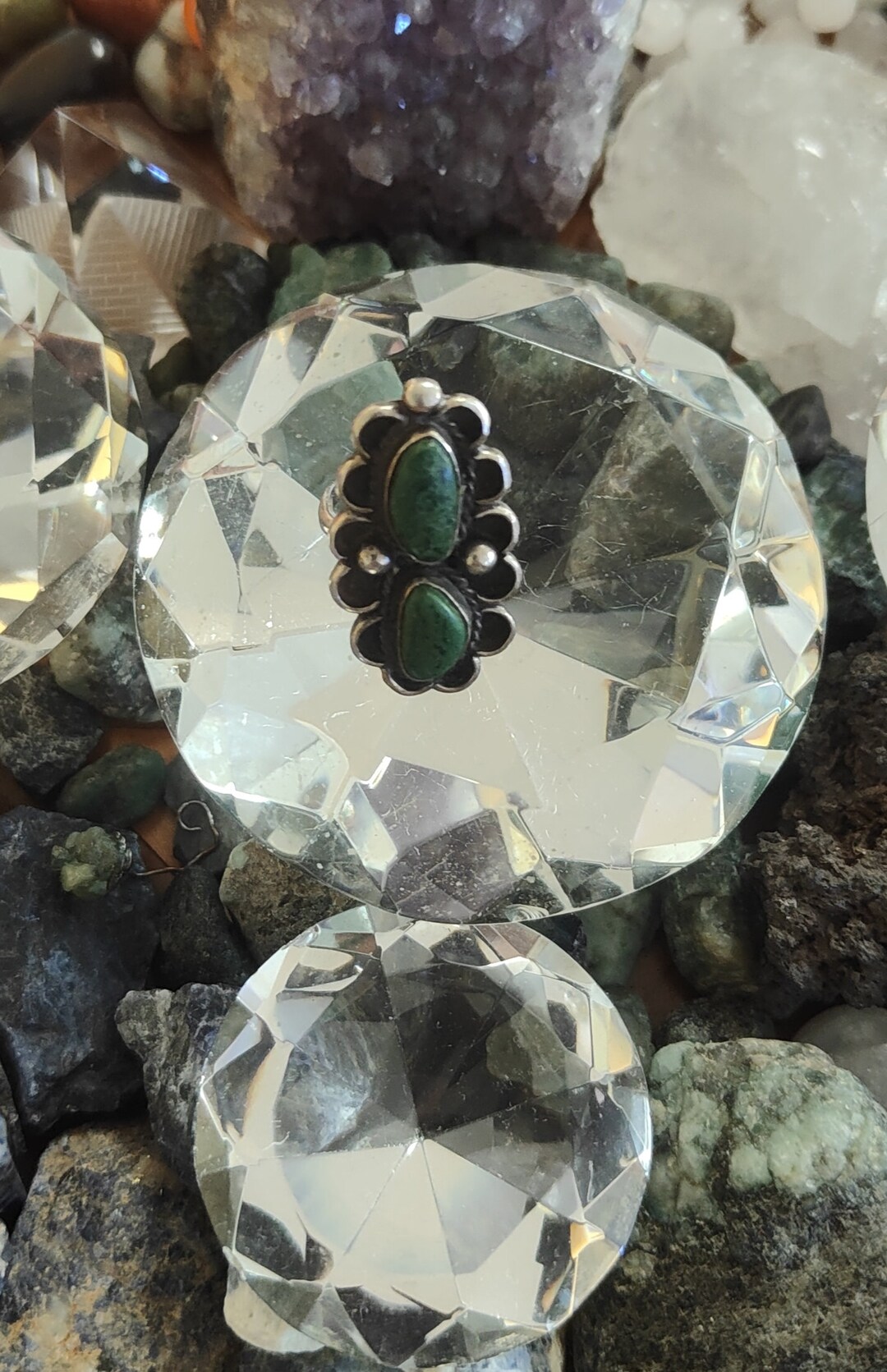 Silver Ring With Marid Djinn Bound Manifest YOUR Dreams - Etsy