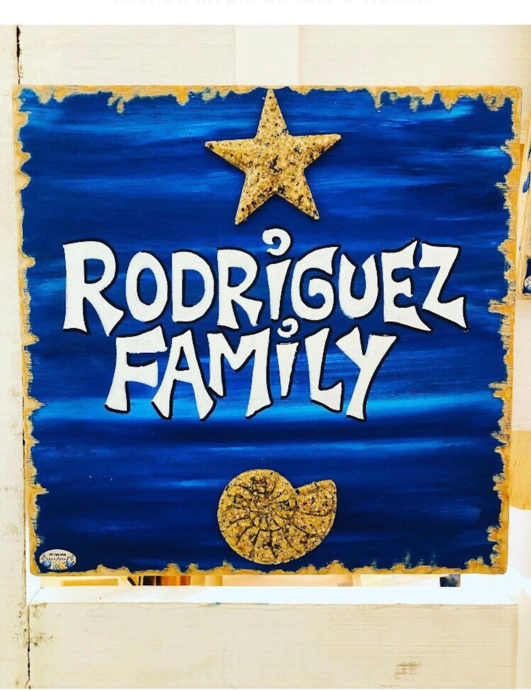 Name or Last Name Personalized, Wall Beach Plaque, 3D Wall Art, Beach ...