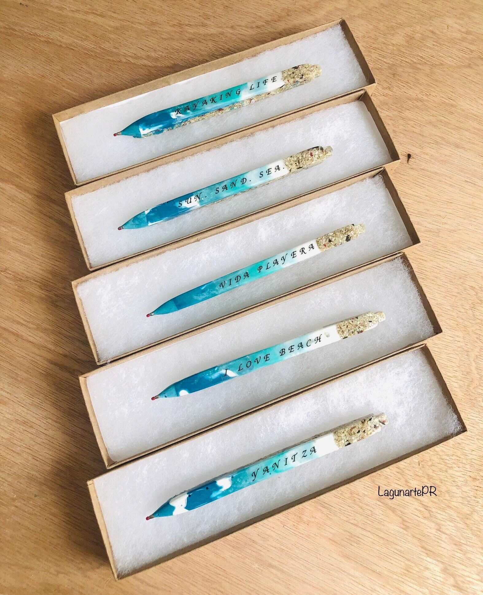 Pen Beach Pen Art Beach Pen Custom Pen Sand Beach Lovers - Etsy