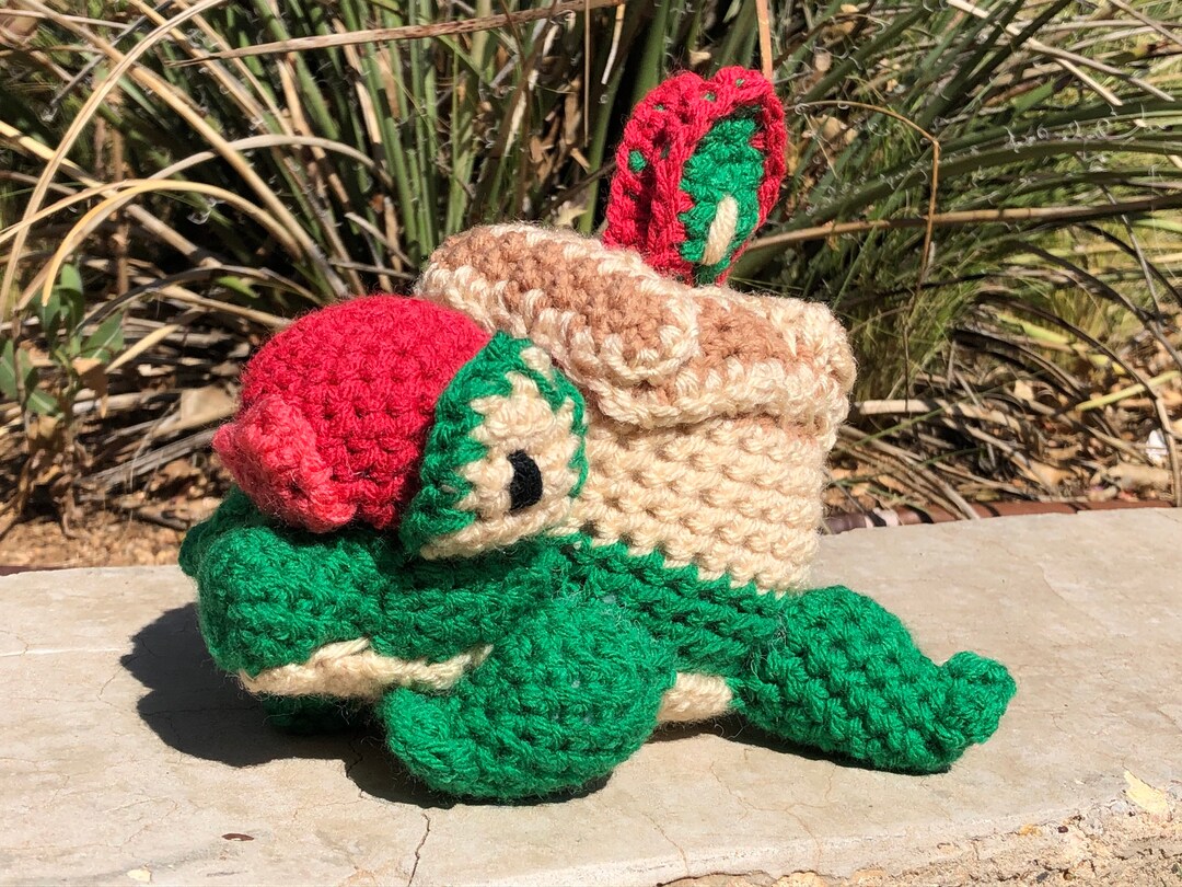 Made to Order - Appletun, Applin, Grass Type Pokémon, Pokémon Plush - Etsy