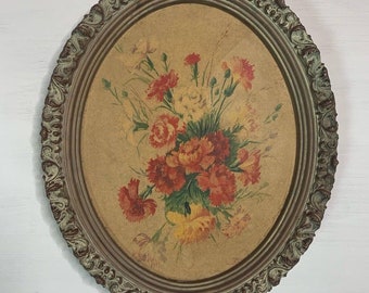 Oval Frame Wall Art - Etsy