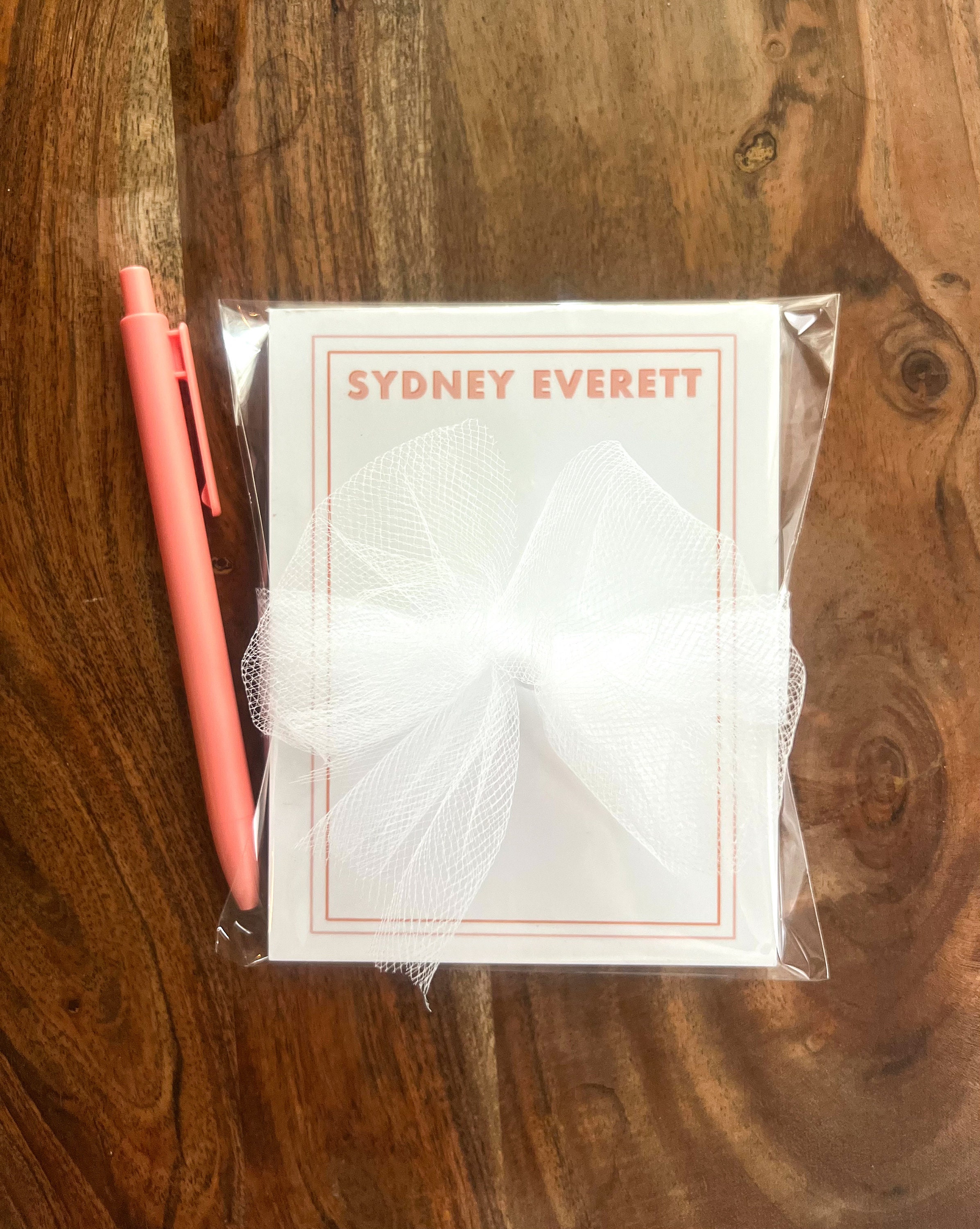 Personalized Name Notepad | Custom Notepad | Personalized Paper Goods ...