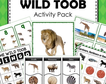 Wild Animals Montessori - Etsy