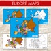 Europe in a Nutshell - Montessori Continent Study - Etsy