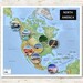 North America Biomes and Physical Features - Montessori Inspired - Etsy