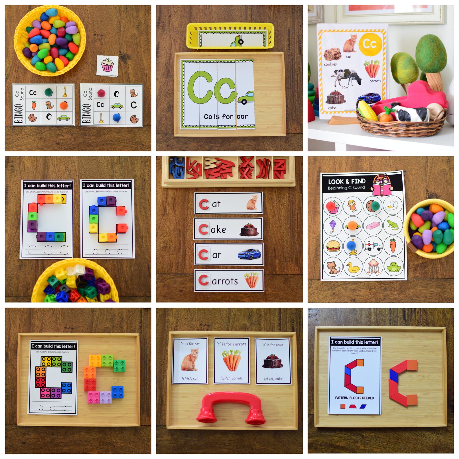 Letter of the Week Letter C Preschool Unit - Etsy
