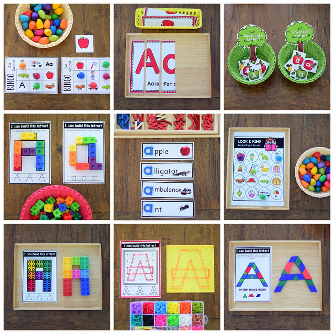 Montessori Inspired Letter of the Week A Curriculum - Etsy