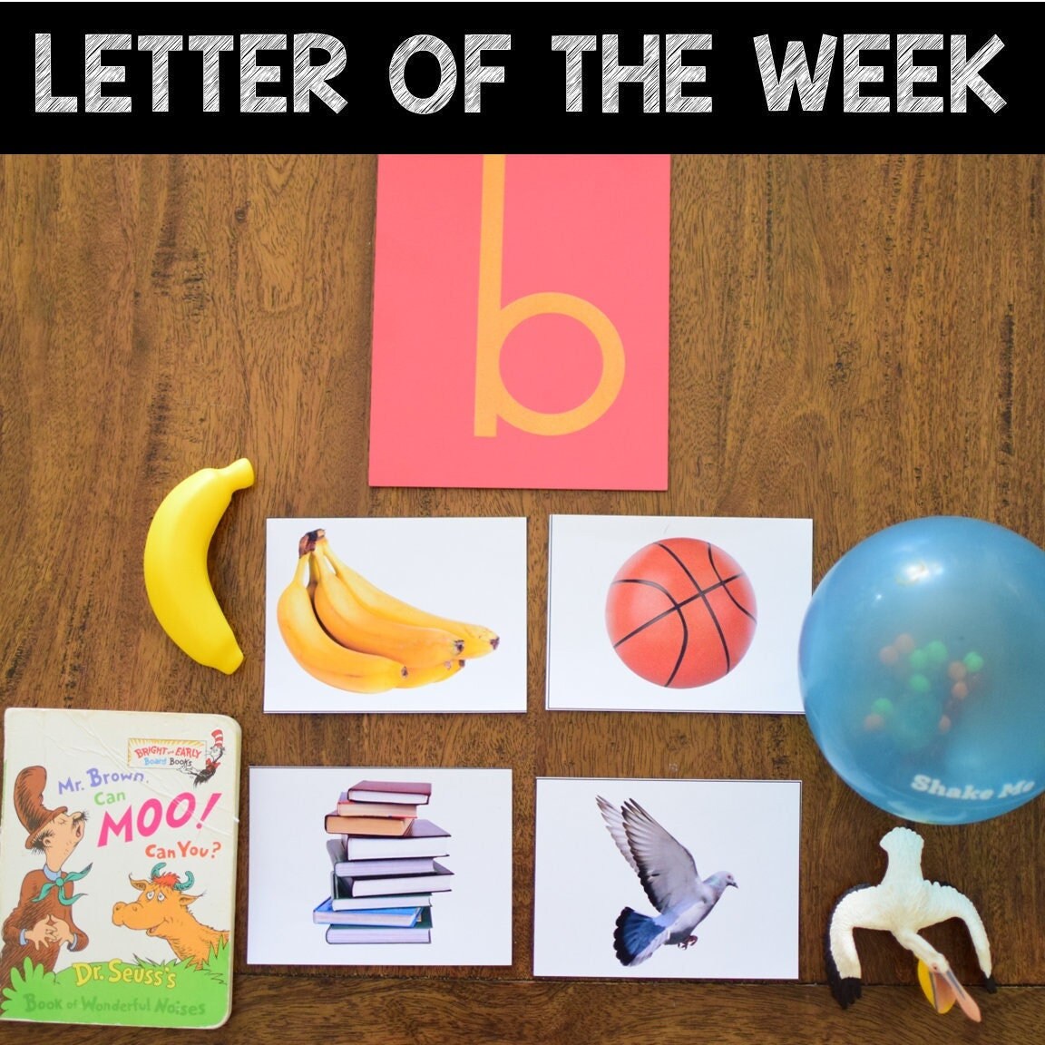 Letter of the Week Letter B Preschool Unit - Etsy