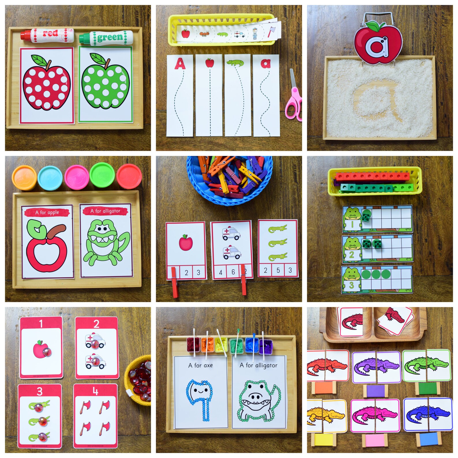 Montessori Inspired Letter of the Week A Curriculum - Etsy