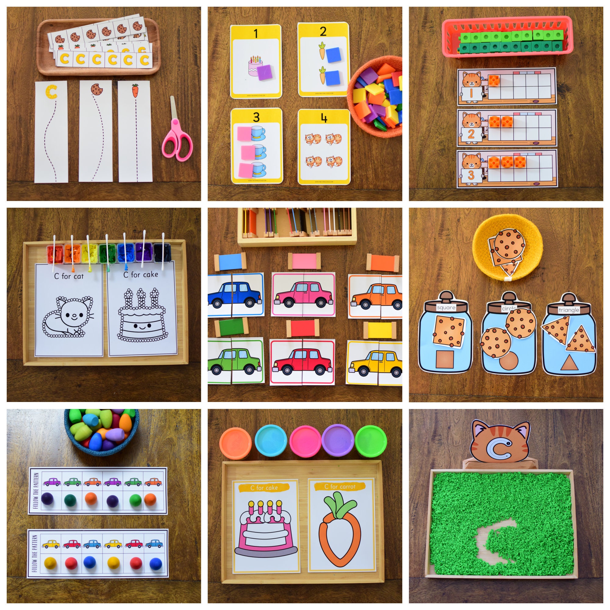 Letter of the Week Letter C Preschool Unit - Etsy