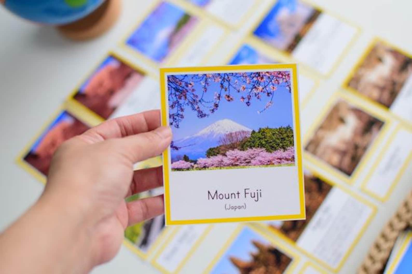 Landmarks of Asia Montessori 3 Part Cards - Etsy