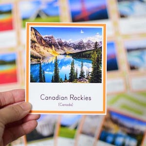 Landmarks of North America Montessori 3 Part Cards and Fact Cards - Etsy