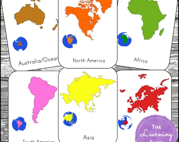 Animal Continents Activity Sheets - Etsy Canada