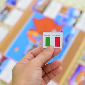 Landmarks of Europe Montessori 3 Part Cards and Fact Cards - Etsy