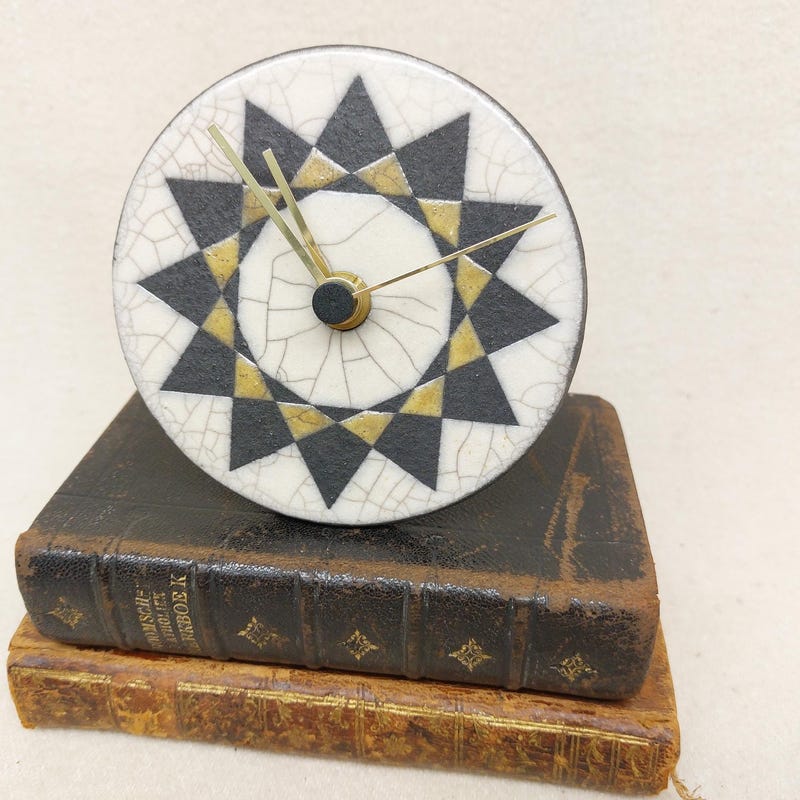 Gold Sun Clock - Etsy