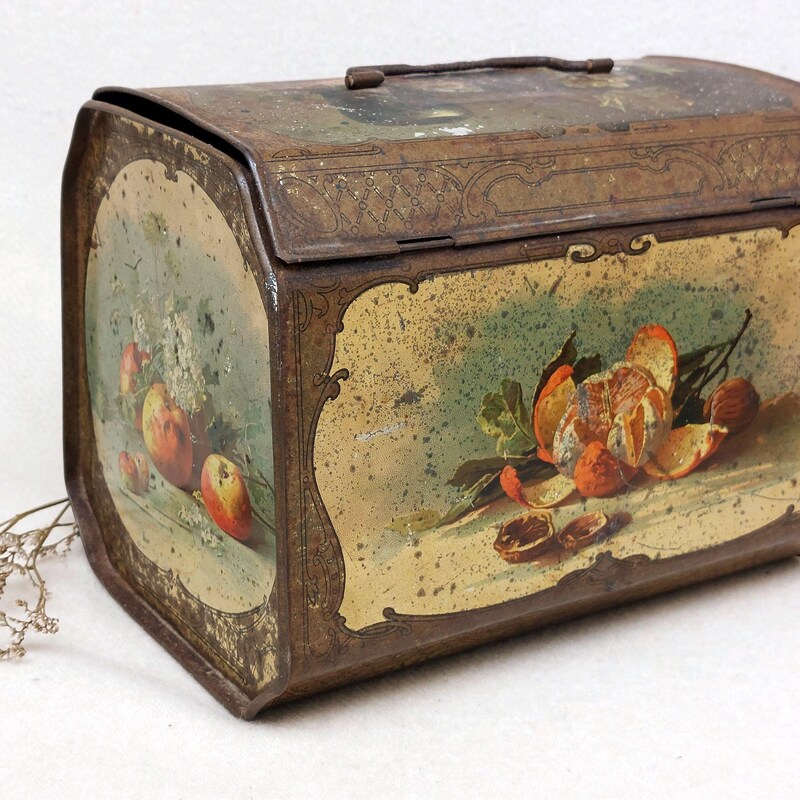 Metal 1950s Bread Box - Etsy UK