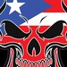 Puerto Rico Flag Skull Decal - Puerto Rican Flag Bumper Sticker - - Etsy