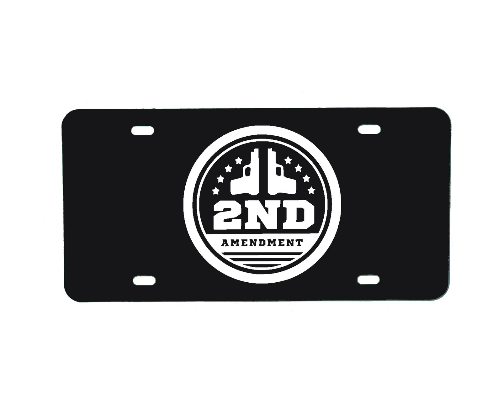 Pro Gun License Plate, Pro Gun Car Tag, Personalized Car Tag, Front ...