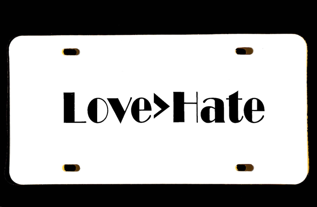 Personalized License Plate - Front Vanity Plate - Front License Auto ...