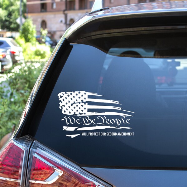 We the People Window Decal - Etsy