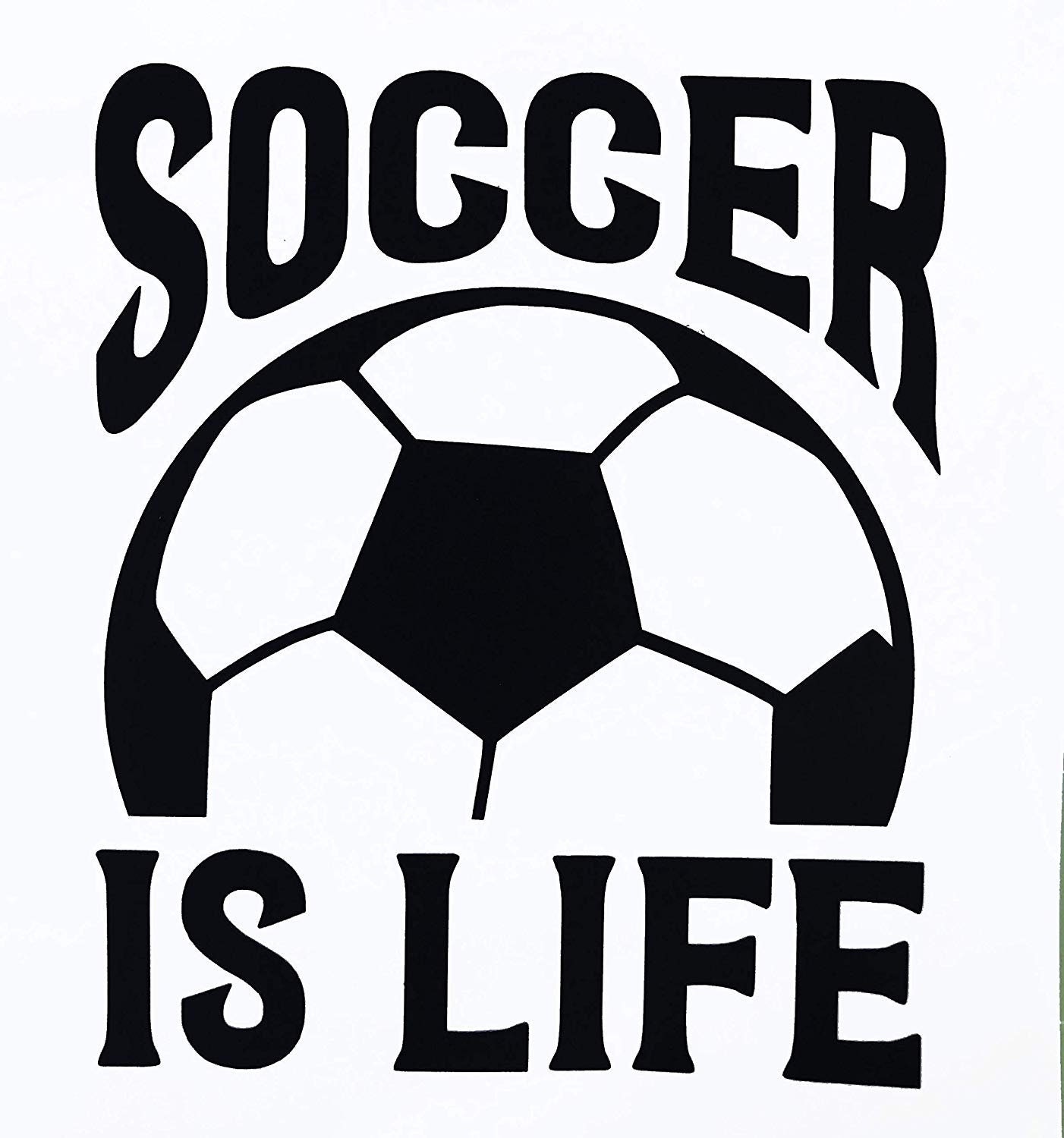 Custom Soccer is Life Decal Soccer Sticker Yeti Tumblers Cup - Etsy