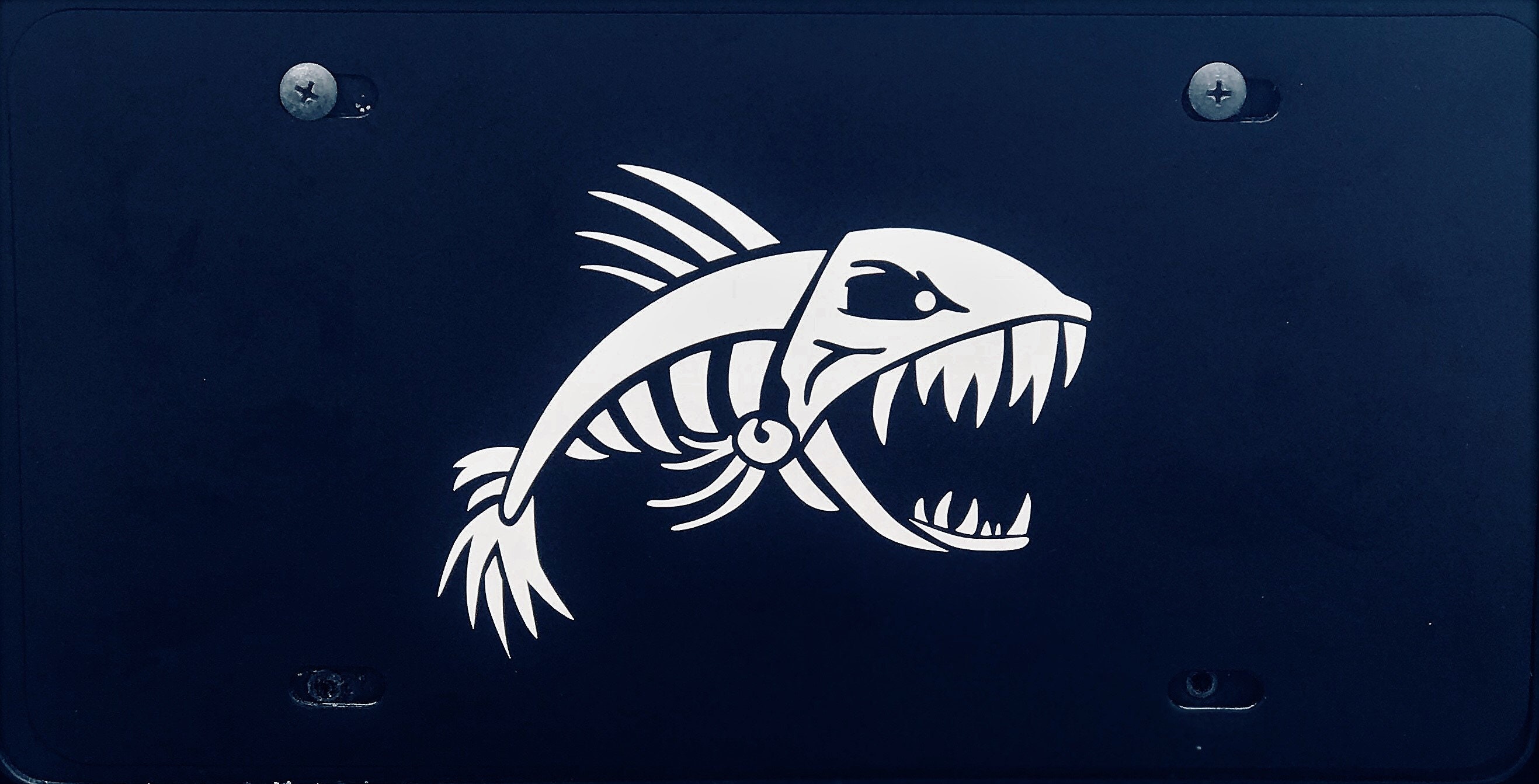 Front Vanity Plate Bonefish Plate Front License Tag Auto - Etsy