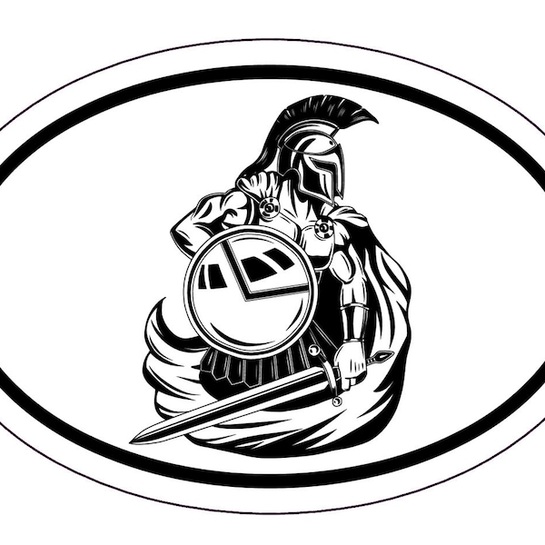 Spartan Helmet Decals - Etsy