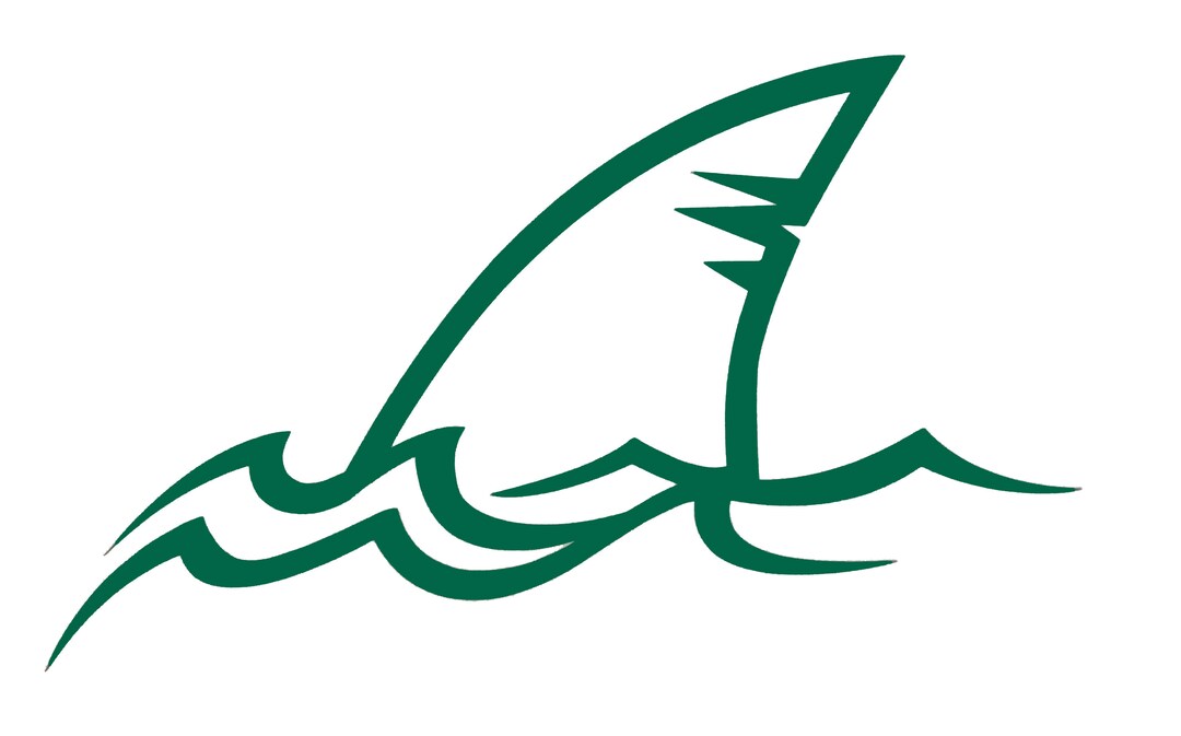 Shark Fin Vinyl Decal - Shark Wall Decal, Outdoors Bumper Sticker ...