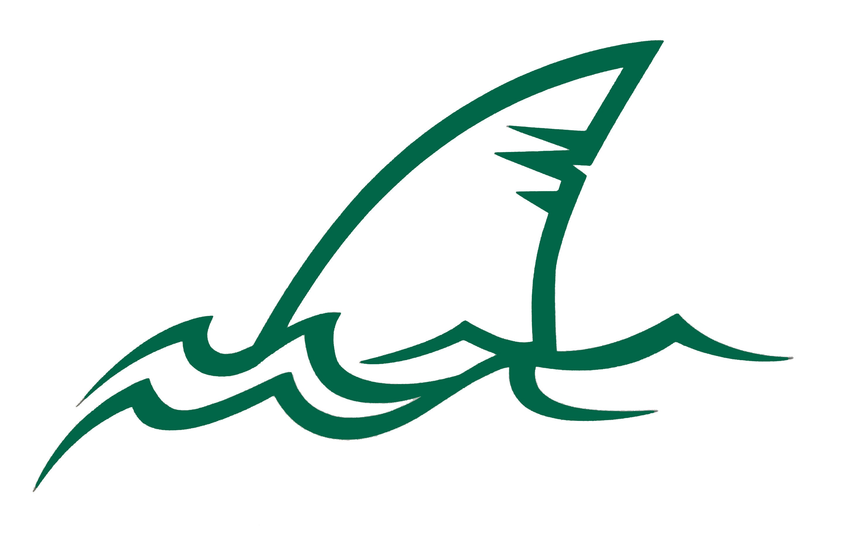 Shark Fin Vinyl Decal Shark Wall Decal Outdoors Bumper | Etsy