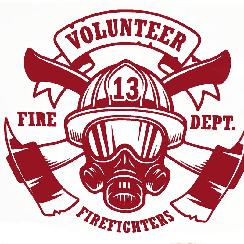 Firefighter Vinyl Decal - Etsy