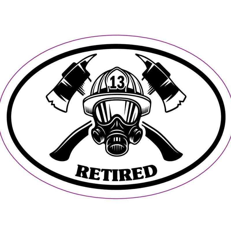 Retired Firefighter - Etsy