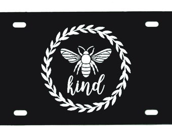 Honey Bee Car Plate - Etsy