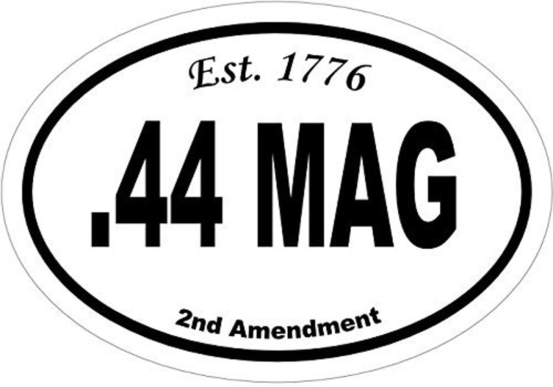 44 Mag Decal 44 Mag Sticker Pro Gun Sticker Pro Gun Decal 2nd Amendment ...