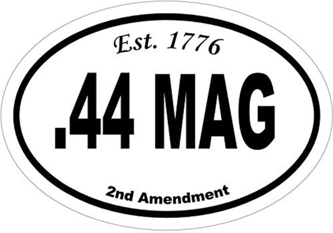 44 Mag Decal 44 Mag Sticker Pro Gun Sticker Pro Gun - Etsy