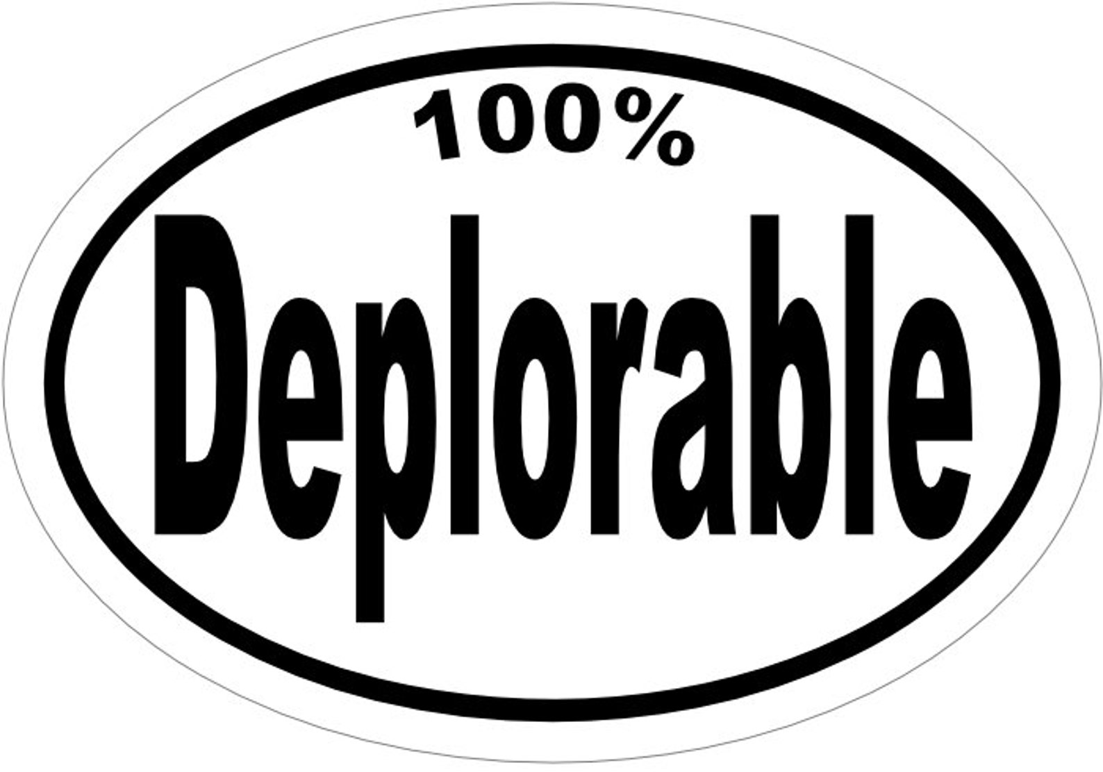 DEPLORABLE 100% Vinyl Decal Truck Decal car - Etsy