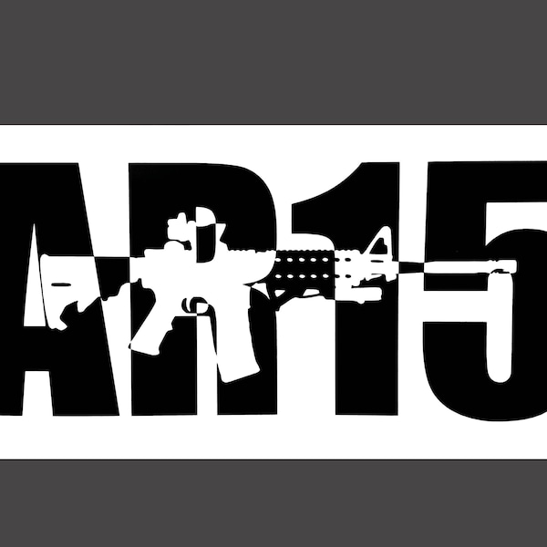 Ar 15 Decal - Etsy